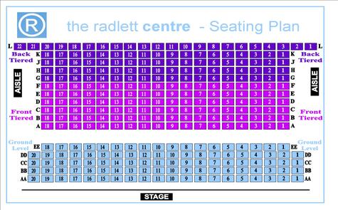 Seating Plan / About Us / Home - Radlett Centre